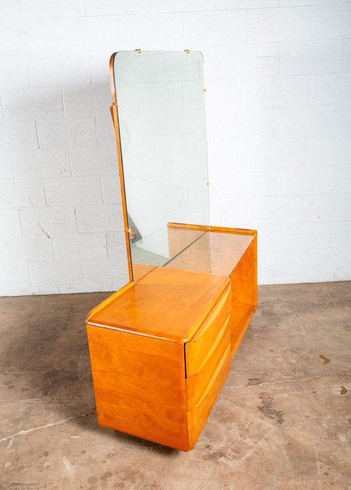 Mid Century Modern Vanity Dressing Table Heywood Wakefield Encore Mcm ...