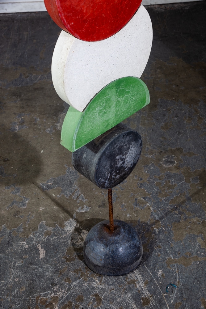 Mid Century Modern Sculpture Original Modular Art Abstract Shapes Metal ...