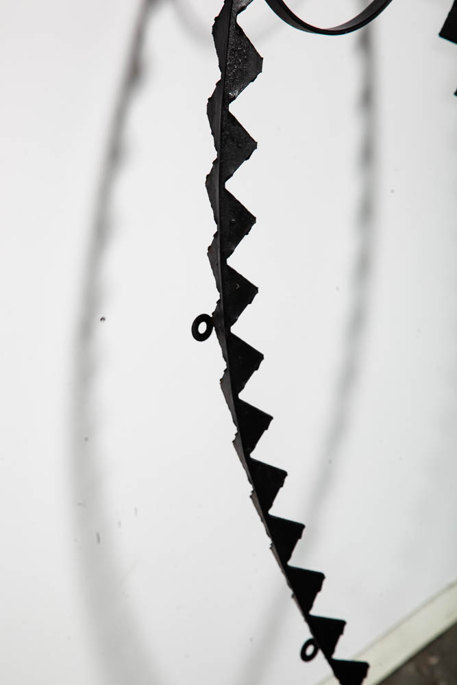 Mid Century Modern Wall Hanging Original Art Fish Metal Welded Large ...