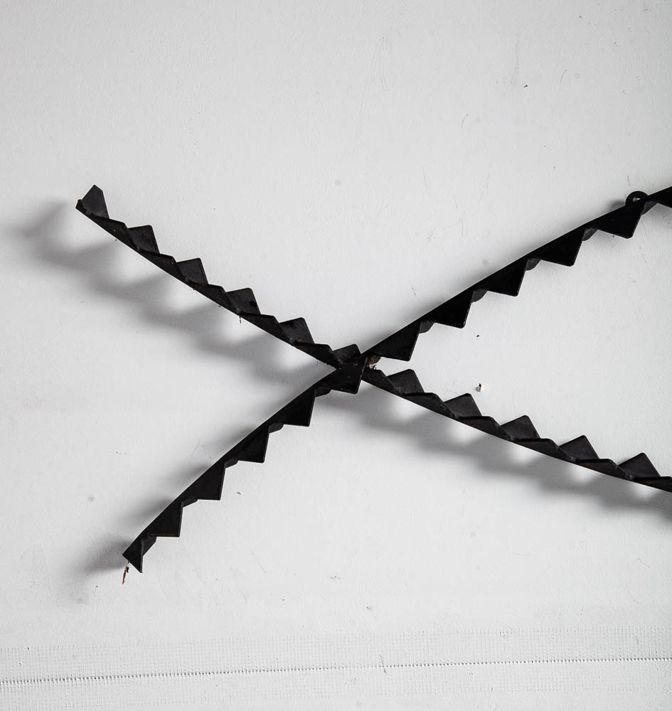 Mid Century Modern Wall Hanging Original Art Fish Metal Welded Large ...