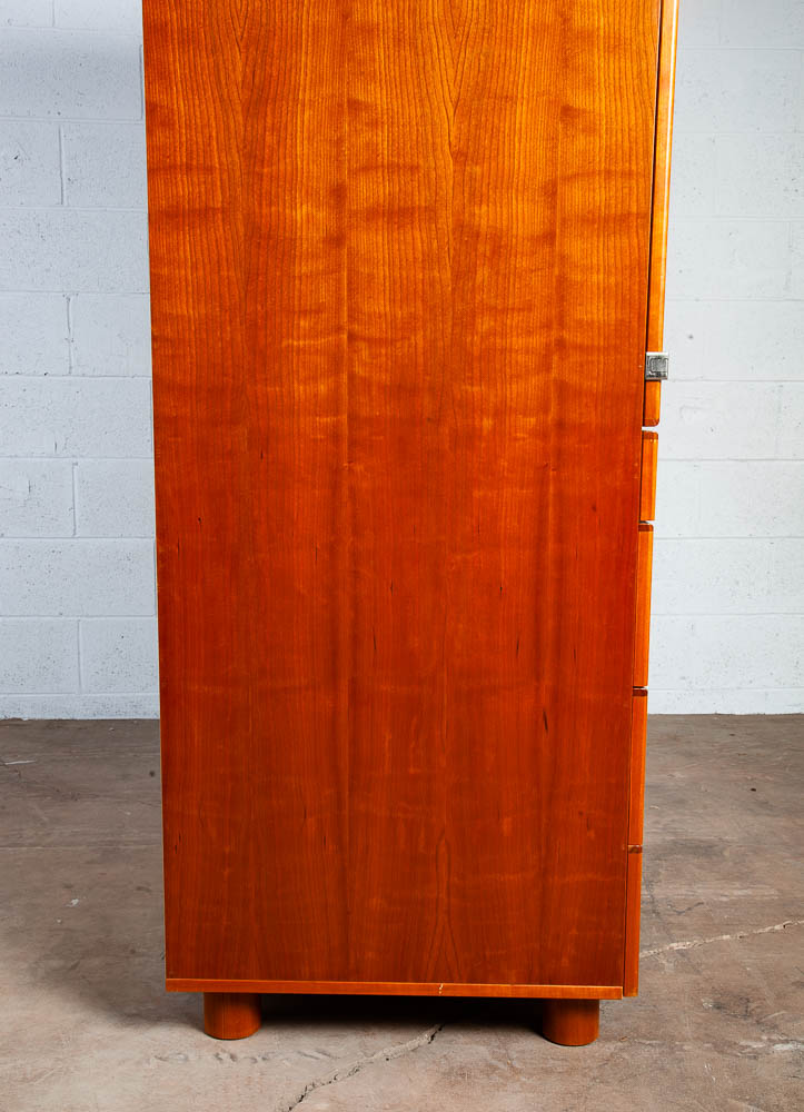 Mid Century Danish Modern Highboy Dresser 4 Drawer Cabinet Wardrobe NM ...