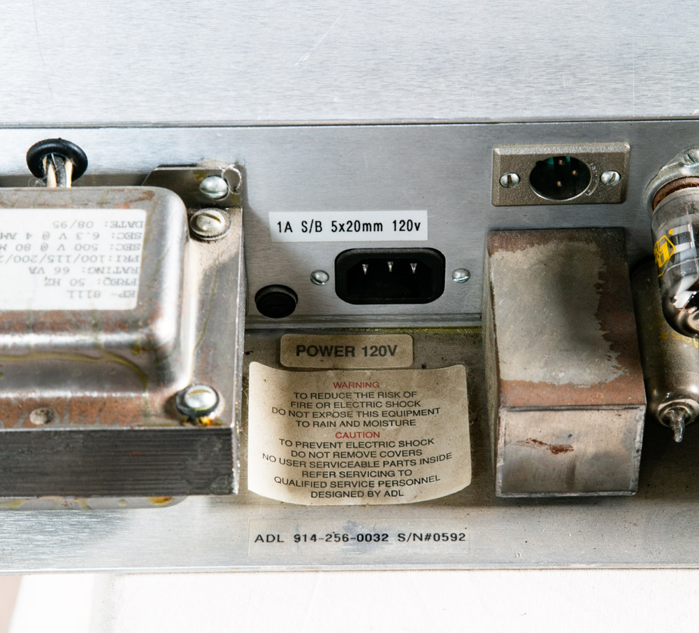 Anthony DeMaria Labs ADL 1500 Stereo Tube Compressor Limiter Serviced ...