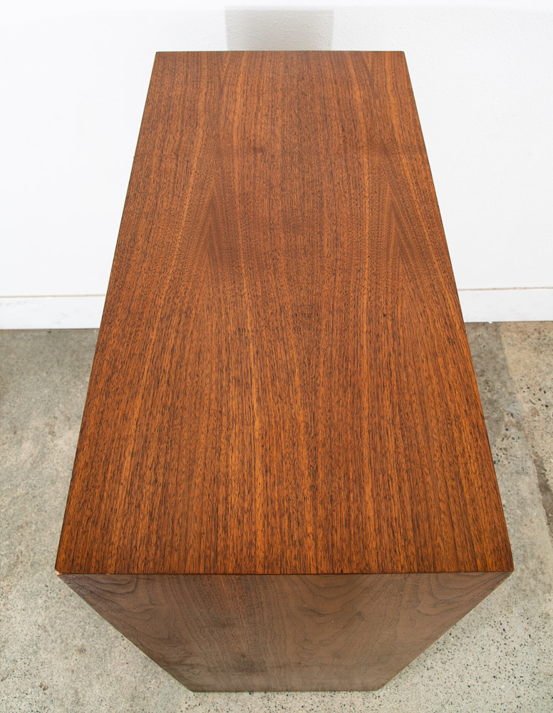 Mid Century Modern Dresser Highboy Dillingham Esprit Walnut 6 Drawer ...