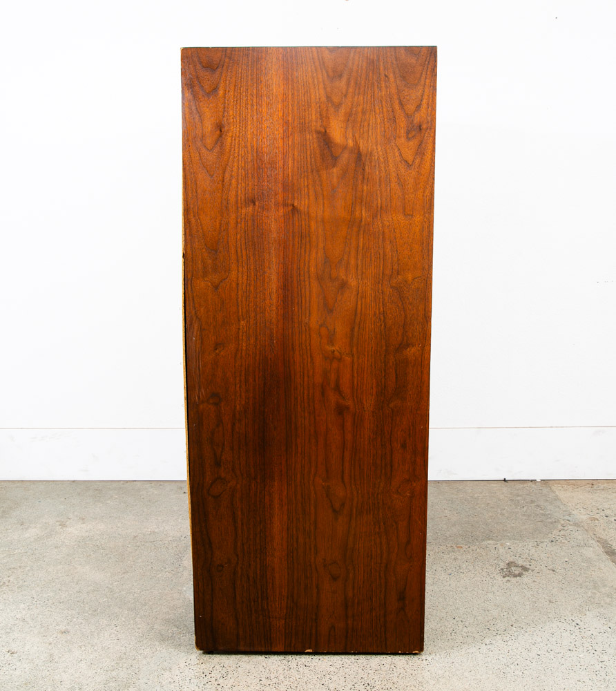 Mid Century Modern Dresser Highboy Dillingham Esprit Walnut 6 Drawer ...